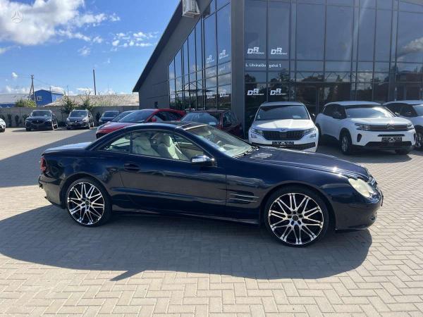 Blue Mercedes-Benz sl-350 2004 in Taurage, with an engine capacity of 3.72 L and mileage of 139 thousand km for 5900 €, photo 5 on AUTOMOTO.COM.LV