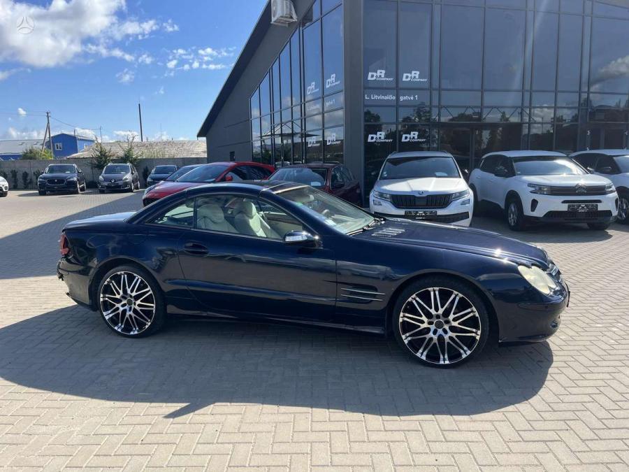 Blue Mercedes-Benz sl-350 2004 in Taurage, with an engine capacity of 3.72 L and mileage of 139 thousand km for 5900 €, photo 6 on AUTOMOTO.COM.LV