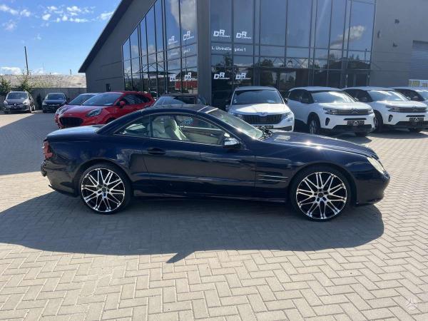 Blue Mercedes-Benz sl-350 2004 in Taurage, with an engine capacity of 3.72 L and mileage of 139 thousand km for 5900 €, photo 8 on AUTOMOTO.COM.LV