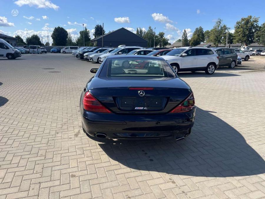 Blue Mercedes-Benz sl-350 2004 in Taurage, with an engine capacity of 3.72 L and mileage of 139 thousand km for 5900 €, photo 12 on AUTOMOTO.COM.LV