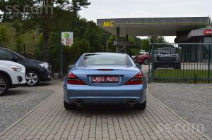 Blue Mercedes-Benz sl-350 2011 in Tukums, with an engine capacity of 3.50 L and mileage of 223 thousand km for 23995 €, photo 4 on AUTOMOTO.COM.LV