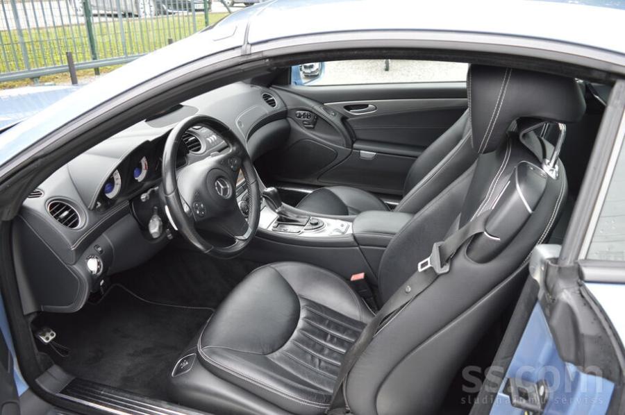 Blue Mercedes-Benz sl-350 2011 in Tukums, with an engine capacity of 3.50 L and mileage of 223 thousand km for 23995 €, photo 10 on AUTOMOTO.COM.LV