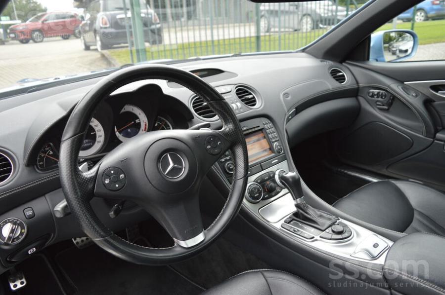 Blue Mercedes-Benz sl-350 2011 in Tukums, with an engine capacity of 3.50 L and mileage of 223 thousand km for 23995 €, photo 13 on AUTOMOTO.COM.LV