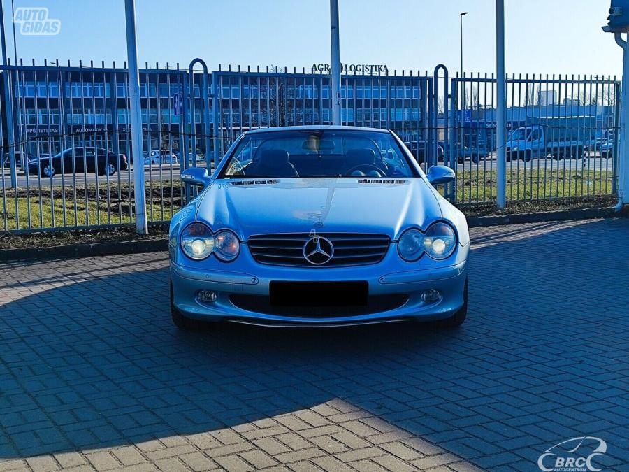 Grey Mercedes-Benz sl-350 2003 in Avizieniai, with an engine capacity of 3.70 L and mileage of 194 thousand km for 8900 €, photo 28 on AUTOMOTO.COM.LV