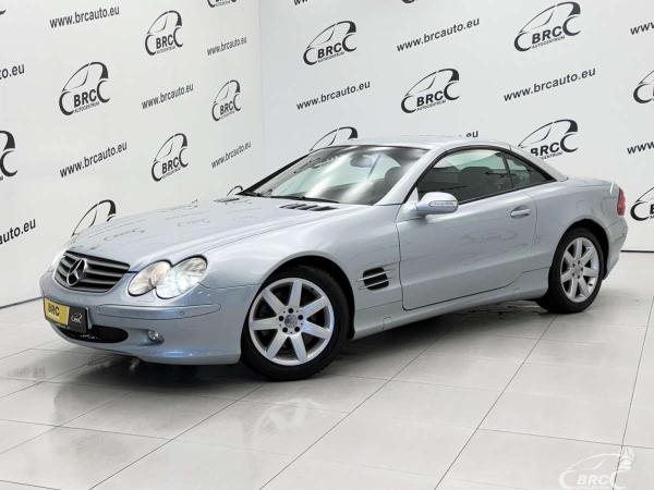Grey Mercedes-Benz sl-350 2003 in Vilnius, with an engine capacity of 3.72 L and mileage of 195 thousand km for 7900 €, photo 3 on AUTOMOTO.COM.LV