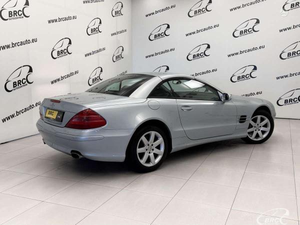Grey Mercedes-Benz sl-350 2003 in Vilnius, with an engine capacity of 3.72 L and mileage of 195 thousand km for 7900 €, photo 5 on AUTOMOTO.COM.LV