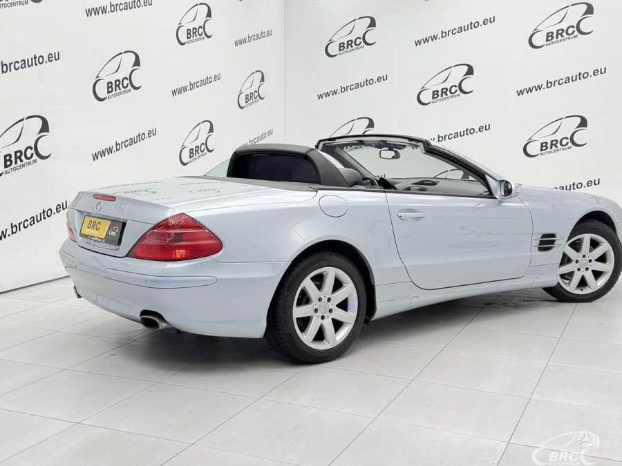 Grey Mercedes-Benz sl-350 2003 in Vilnius, with an engine capacity of 3.72 L and mileage of 195 thousand km for 7900 €, photo 7 on AUTOMOTO.COM.LV