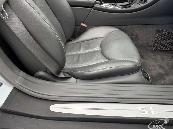 Grey Mercedes-Benz sl-350 2003 in Vilnius, with an engine capacity of 3.72 L and mileage of 195 thousand km for 7900 €, photo 9 on AUTOMOTO.COM.LV