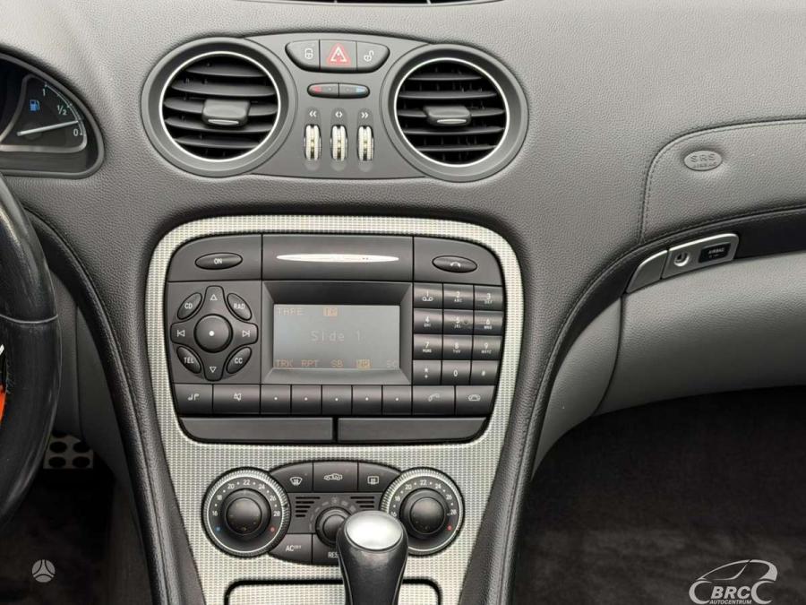 Grey Mercedes-Benz sl-350 2003 in Vilnius, with an engine capacity of 3.72 L and mileage of 195 thousand km for 7900 €, photo 16 on AUTOMOTO.COM.LV