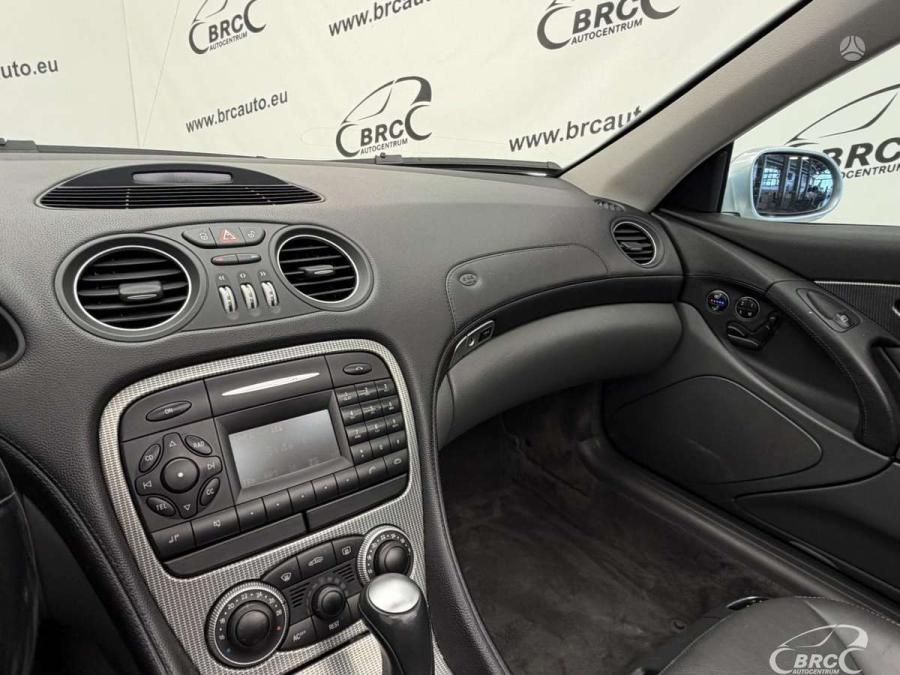 Grey Mercedes-Benz sl-350 2003 in Vilnius, with an engine capacity of 3.72 L and mileage of 195 thousand km for 7900 €, photo 25 on AUTOMOTO.COM.LV