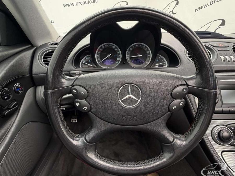Grey Mercedes-Benz sl-350 2003 in Vilnius, with an engine capacity of 3.72 L and mileage of 195 thousand km for 7900 €, photo 27 on AUTOMOTO.COM.LV