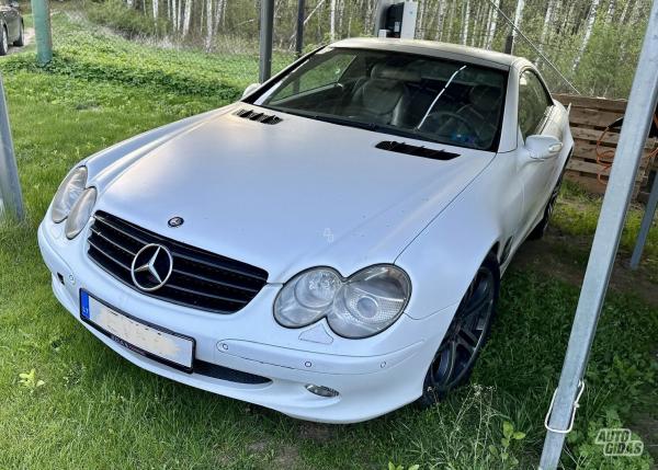 Balts Mercedes-Benz sl-350 2007 Viļņa, ar dzinēja tilpumu 3.50 L un nobraukumu 300 tūkst. km par 5000 €, foto 1 vietnē AUTOMOTO.COM.LV