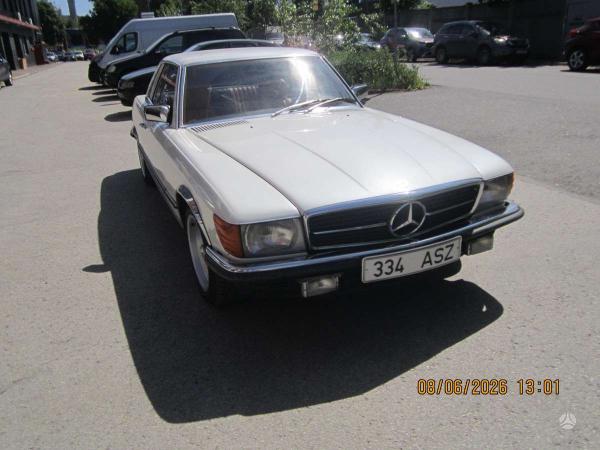 Balts Mercedes-Benz sl-380 1981 Tallina, ar dzinēja tilpumu 3.78 L un nobraukumu 296 tūkst. km par 15990 €, foto 1 vietnē AUTOMOTO.COM.LV
