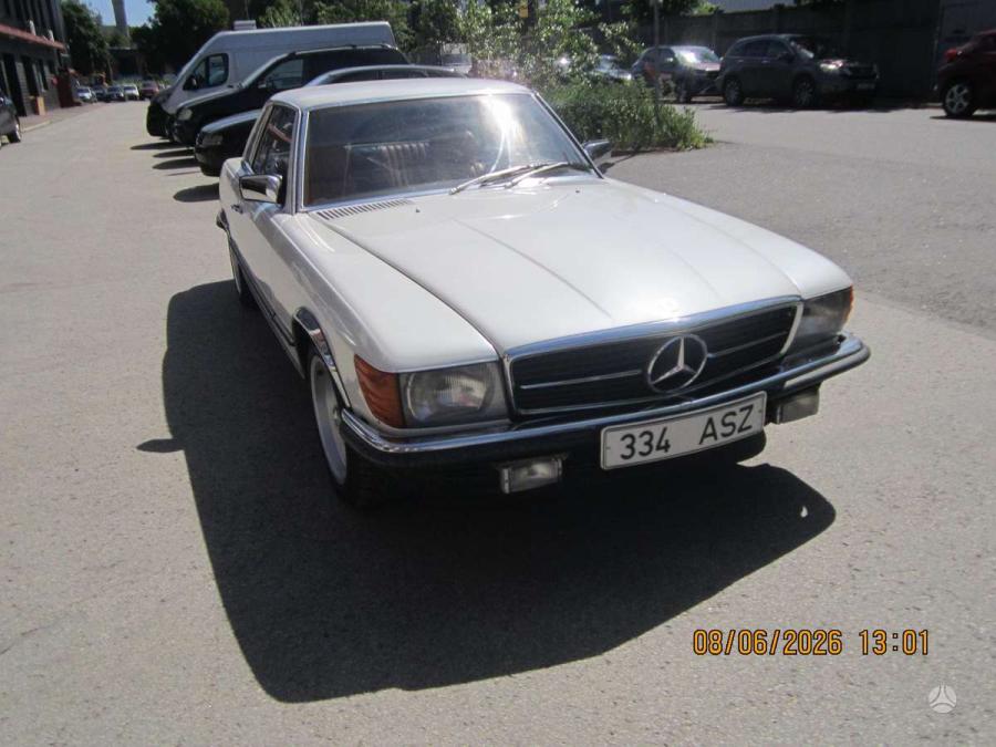 Balts Mercedes-Benz sl-380 1981 Tallina, ar dzinēja tilpumu 3.78 L un nobraukumu 296 tūkst. km par 15990 €, foto 1 vietnē AUTOMOTO.COM.LV