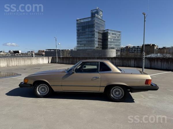 Dzeltens Mercedes-Benz sl-380 1983 Rīga, ar dzinēja tilpumu 3.80 L un nobraukumu 0 tūkst. km par 12799 €, foto 1 vietnē AUTOMOTO.COM.LV