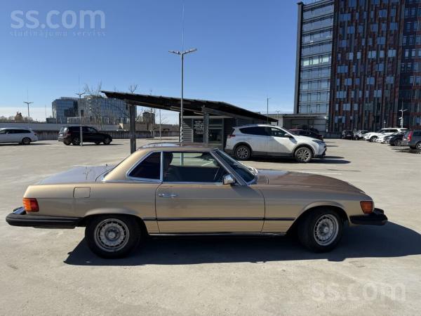 Dzeltens Mercedes-Benz sl-380 1983 Rīga, ar dzinēja tilpumu 3.80 L un nobraukumu 0 tūkst. km par 12799 €, foto 2 vietnē AUTOMOTO.COM.LV