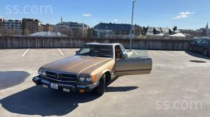 Dzeltens Mercedes-Benz sl-380 1983 Rīga, ar dzinēja tilpumu 3.80 L un nobraukumu 0 tūkst. km par 12799 €, foto 8 vietnē AUTOMOTO.COM.LV