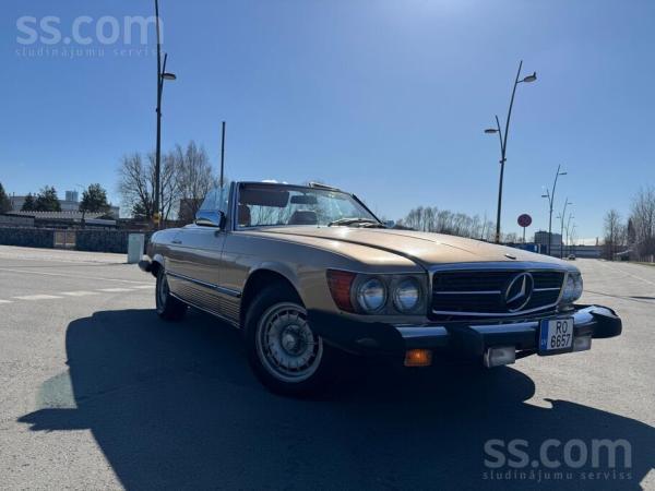 Dzeltens Mercedes-Benz sl-380 1983 Rīga, ar dzinēja tilpumu 3.80 L un nobraukumu 0 tūkst. km par 12799 €, foto 9 vietnē AUTOMOTO.COM.LV