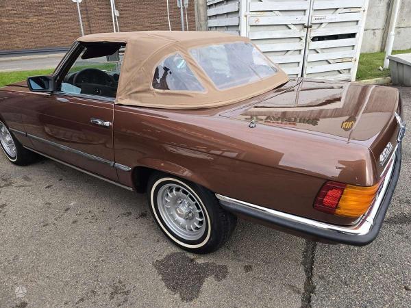 Brown Mercedes-Benz sl-450 1978 in Panevezys, with an engine capacity of 4.50 L and mileage of 170 thousand km for 20000 €, photo 11 on AUTOMOTO.COM.LV