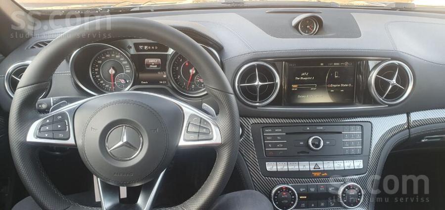 Mercedes-Benz sl-450 2019 in Rezekne, with an engine capacity of 3.00 L and mileage of 30 thousand km for 45000 €, photo 1 on AUTOMOTO.COM.LV