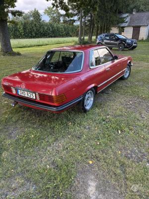 Sarkans Mercedes-Benz sl-450 1974 Mažeikiai, ar dzinēja tilpumu 4.50 L un nobraukumu 200 tūkst. km par 9000 €, foto 5 vietnē AUTOMOTO.COM.LV