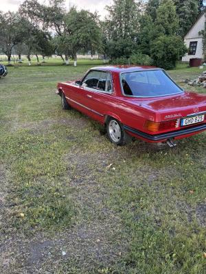 Sarkans Mercedes-Benz sl-450 1974 Mažeikiai, ar dzinēja tilpumu 4.50 L un nobraukumu 200 tūkst. km par 9000 €, foto 7 vietnē AUTOMOTO.COM.LV
