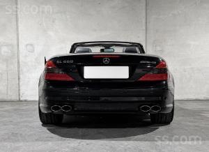 Black Mercedes-Benz SL 500 2001 in Riga, with an engine capacity of 5.00 L and mileage of 158 thousand km for 25000 €, photo  on AUTOMOTO.COM.LV