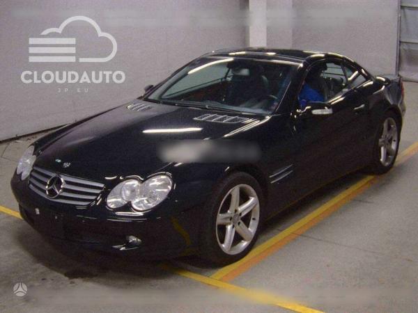 Black Mercedes-Benz SL 500 2003 in Vilnius, with an engine capacity of 0.00 L and mileage of 79 thousand km for 10800 €, photo 2 on AUTOMOTO.COM.LV