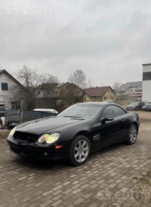 Melns Mercedes-Benz SL 500 2003 Rīga, ar dzinēja tilpumu 5.00 L un nobraukumu 115 tūkst. km par 5500 €, foto 7 vietnē AUTOMOTO.COM.LV