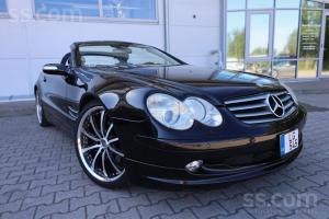 Melns Mercedes-Benz SL 500 2004 Rīga, ar dzinēja tilpumu 5.00 L un nobraukumu 0 tūkst. km par 14995 €, foto 4 vietnē AUTOMOTO.COM.LV