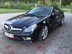 Черный Мерседес СЛ 500 2009 в Елгава, объемом двигателя 5.50 л и пробегом 164 тыс. км за 24900 €, фото 9 на AUTOMOTO.COM.LV