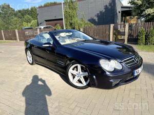 Zils Mercedes-Benz SL 500 2004 Rīga, ar dzinēja tilpumu 5.00 L un nobraukumu 262 tūkst. km par 12950 €, foto 4 vietnē AUTOMOTO.COM.LV