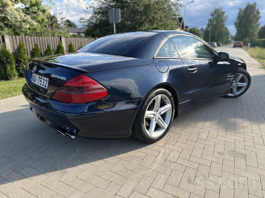 Zils Mercedes-Benz SL 500 2004 Rīga, ar dzinēja tilpumu 5.00 L un nobraukumu 262 tūkst. km par 12950 €, foto 11 vietnē AUTOMOTO.COM.LV