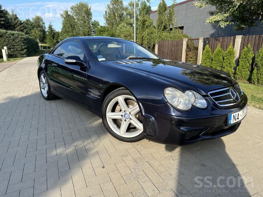 Zils Mercedes-Benz SL 500 2004 Rīga, ar dzinēja tilpumu 5.00 L un nobraukumu 262 tūkst. km par 12950 €, foto 12 vietnē AUTOMOTO.COM.LV