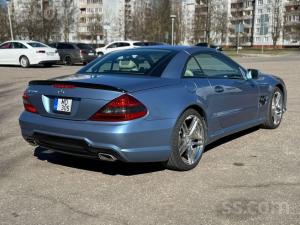 Синий Мерседес СЛ 500 2010 в Рига, объемом двигателя 5.50 л и пробегом 165 тыс. км за 22000 €, фото 3 на AUTOMOTO.COM.LV