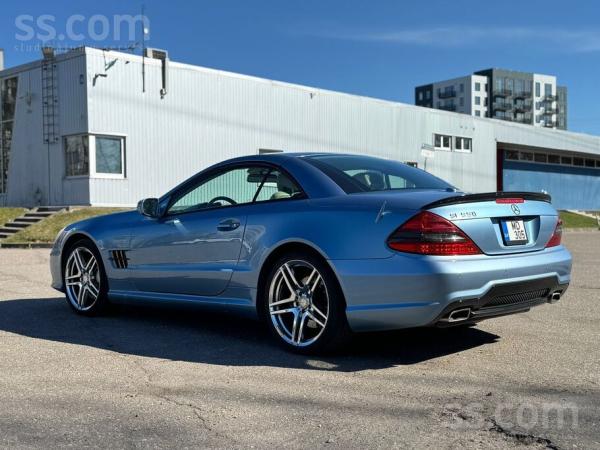 Zils Mercedes-Benz SL 500 2010 Rīga, ar dzinēja tilpumu 5.50 L un nobraukumu 165 tūkst. km par 22000 €, foto 4 vietnē AUTOMOTO.COM.LV