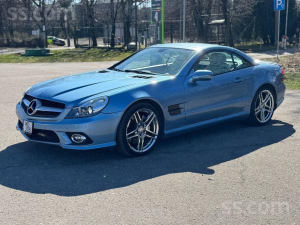 Zils Mercedes-Benz SL 500 2010 Rīga, ar dzinēja tilpumu 5.50 L un nobraukumu 165 tūkst. km par 22000 €, foto 5 vietnē AUTOMOTO.COM.LV