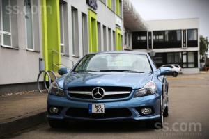 Zils Mercedes-Benz SL 500 2010 Rīga, ar dzinēja tilpumu 5.50 L un nobraukumu 168 tūkst. km par 19995 €, foto  vietnē AUTOMOTO.COM.LV