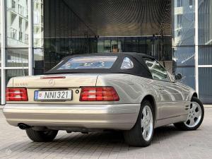 Brown Mercedes-Benz SL 500 1999 in Vilnius, with an engine capacity of 4.97 L and mileage of 155 thousand km for 24990 €, photo 25 on AUTOMOTO.COM.LV