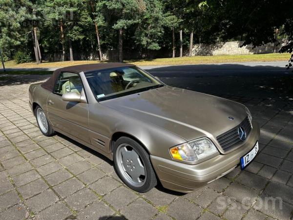 Brūns Mercedes-Benz SL 500 2000 Liepāja, ar dzinēja tilpumu 5.00 L un nobraukumu 122 tūkst. km par 16500 €, foto 2 vietnē AUTOMOTO.COM.LV