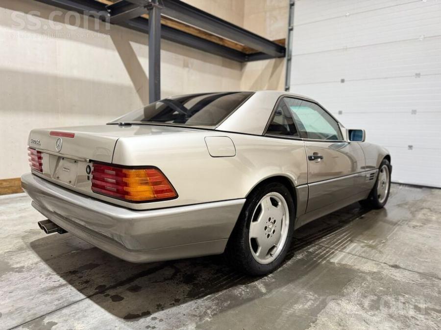 Mercedes-Benz SL 500 1990 in Riga, with an engine capacity of 5.00 L and mileage of 96 thousand km for 7800 €, photo 3 on AUTOMOTO.COM.LV