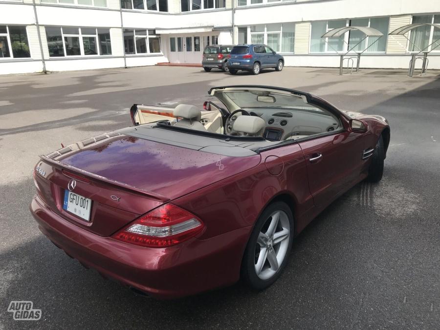 Mercedes-Benz SL 500 2003 in Klaipeda, with an engine capacity of 5.00 L and mileage of 82 thousand km for 17000 €, photo 14 on AUTOMOTO.COM.LV