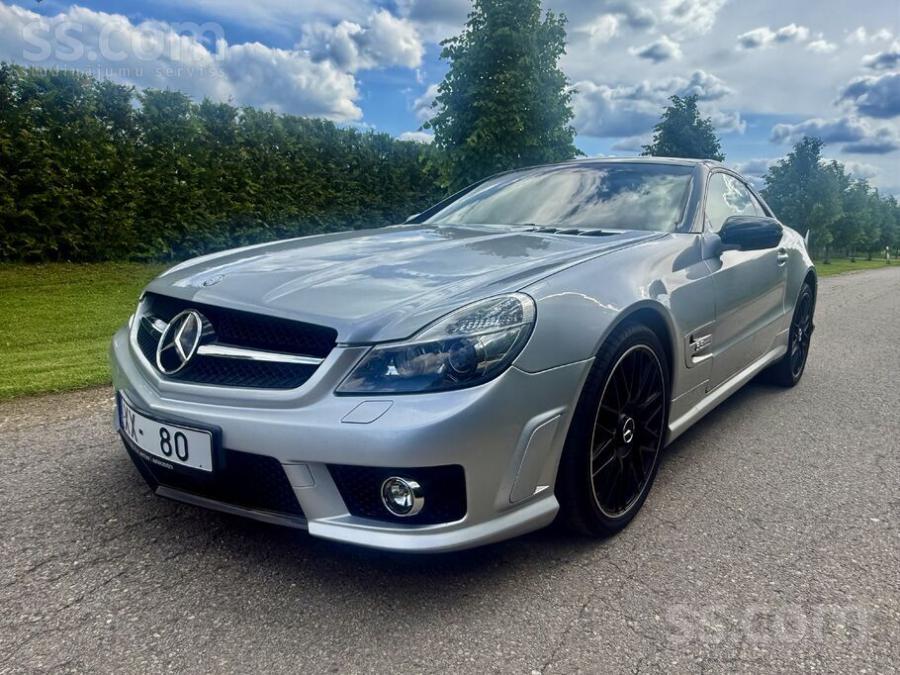 Мерседес СЛ 500 2003 в Рига, объемом двигателя 5.00 л и пробегом 75 тыс. км за 29995 €, фото 1 на AUTOMOTO.COM.LV