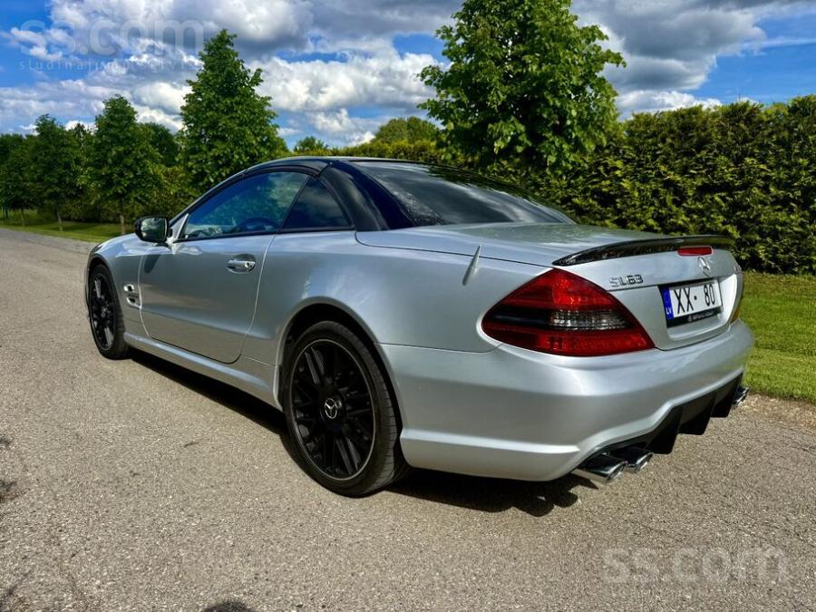 Мерседес СЛ 500 2003 в Рига, объемом двигателя 5.00 л и пробегом 75 тыс. км за 29995 €, фото 4 на AUTOMOTO.COM.LV