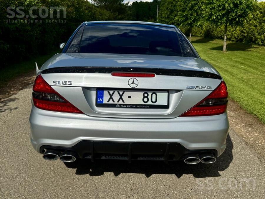 Мерседес СЛ 500 2003 в Рига, объемом двигателя 5.00 л и пробегом 75 тыс. км за 29995 €, фото 7 на AUTOMOTO.COM.LV