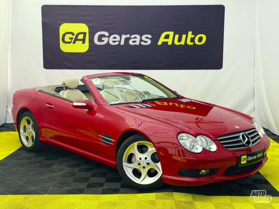 Мерседес СЛ 500 2005 в Авиженяй, объемом двигателя 5.00 л и пробегом 122 тыс. км за 17000 €, фото 4 на AUTOMOTO.COM.LV