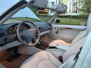 Pelēks Mercedes-Benz SL 500 1999 Viļņa, ar dzinēja tilpumu 5.00 L un nobraukumu 240 tūkst. km par 14000 €, foto 14 vietnē AUTOMOTO.COM.LV