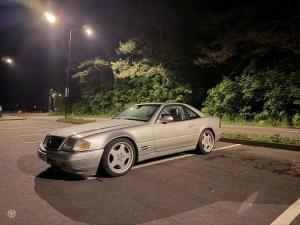 Pelēks Mercedes-Benz SL 500 1999 Viļņa, ar dzinēja tilpumu 5.00 L un nobraukumu 240 tūkst. km par 14000 €, foto 20 vietnē AUTOMOTO.COM.LV