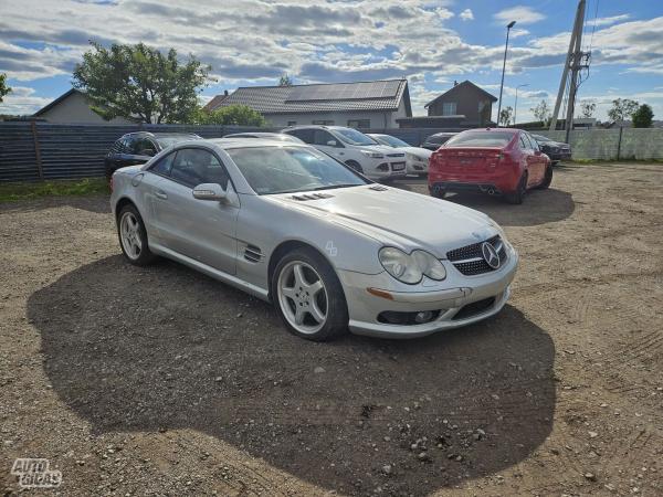 Pelēks Mercedes-Benz SL 500 2003 Kauņa, ar dzinēja tilpumu 5.00 L un nobraukumu 116 tūkst. km par 4599 €, foto 6 vietnē AUTOMOTO.COM.LV