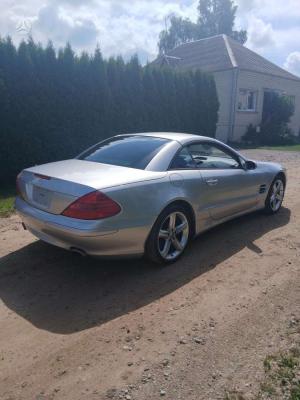 Grey Mercedes-Benz SL 500 2004 in Kaunas, with an engine capacity of 5.00 L and mileage of 0 thousand km for 6000 €, photo 3 on AUTOMOTO.COM.LV